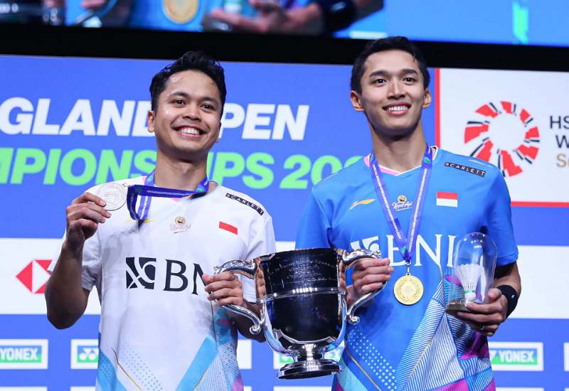 Jojo Juara All England, Ginting Tetap Enjoy - Majesty.co.id