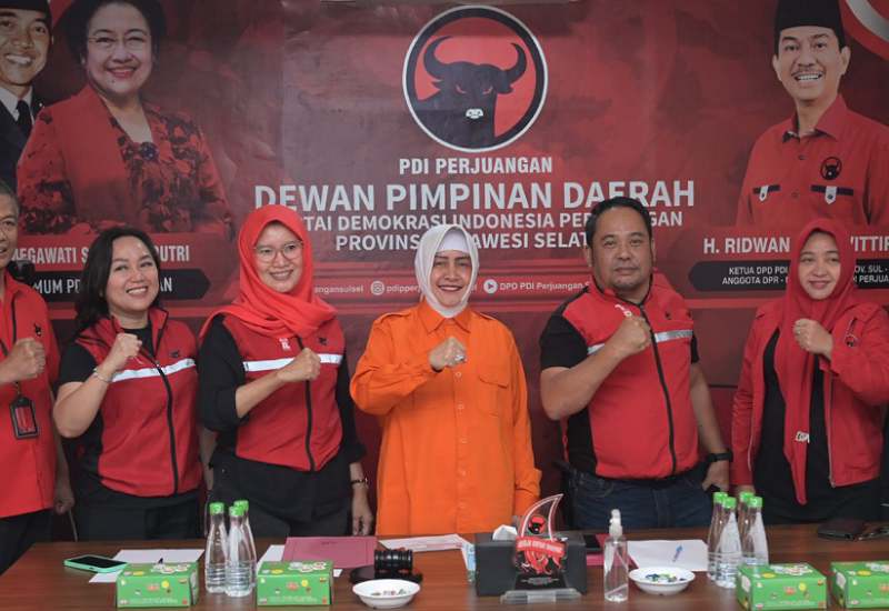 Fit di PDIP, Indira Paparkan Visi-Misi Lanjutkan Kebaikan Kota Makassar - Majesty.co.id