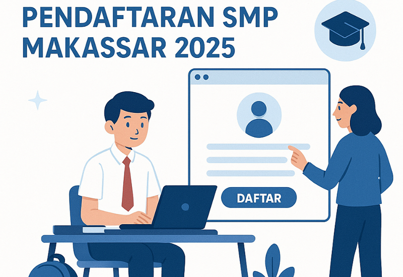 Panduan Pendaftaran SPMB tingkat SMP Makassar 2025 - Majesty.co.id