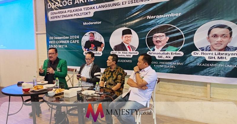 Jika Pilkada Lewat DPRD, KAHMI Sulsel Usul Sistem Pileg Juga Harus Diubah - Majesty.co.id